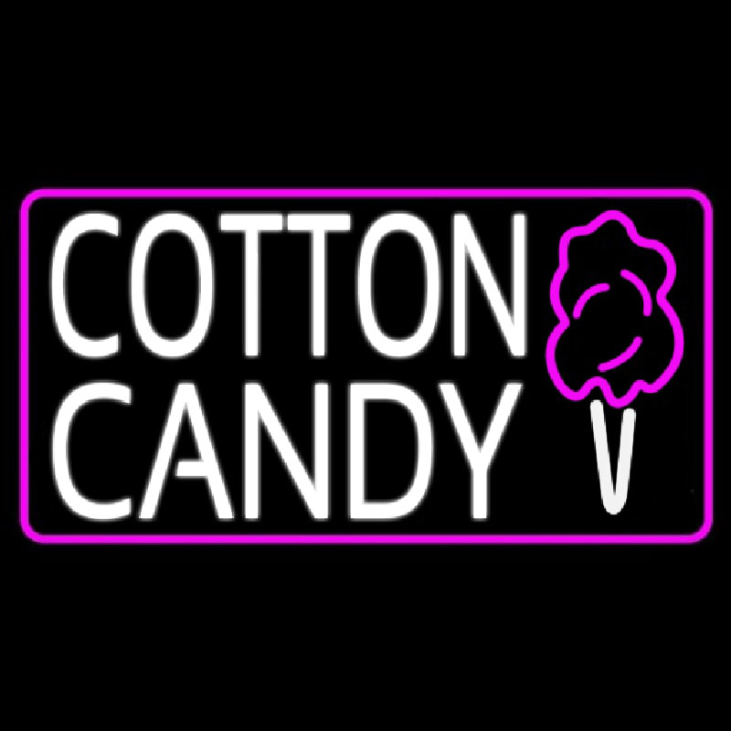 Cotton Candy With Logo Neon Sign ️ ®