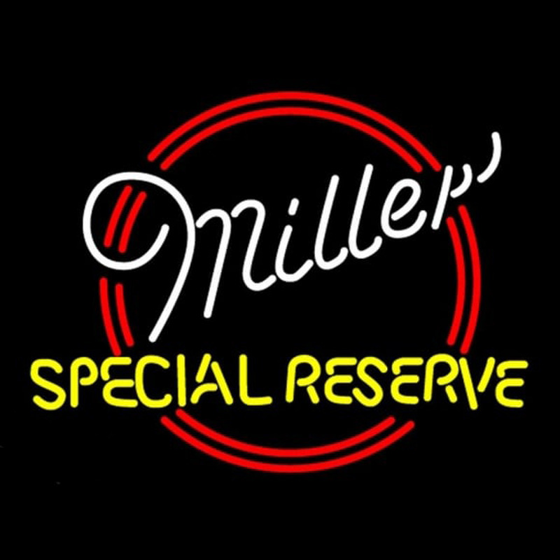 Miller Special Reserve Beer Sign Neon Sign ️ NeonSignsUS.com®
